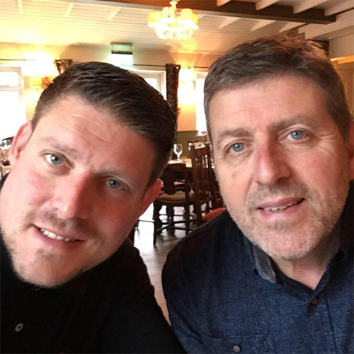 Jon and Rob step up for The Rugby March in memory of Philip - St Peter ...